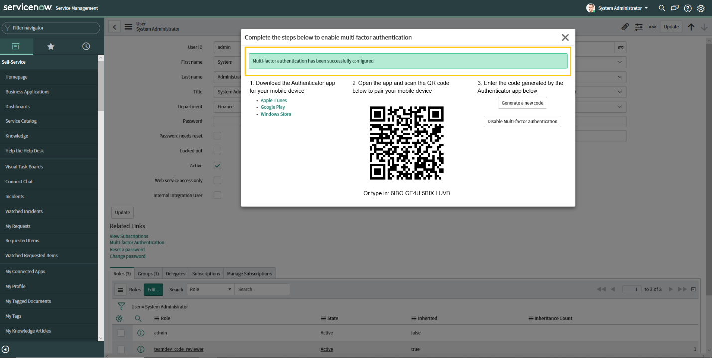 Understanding Multi-factor Authentication In ServiceNow Madrid Release